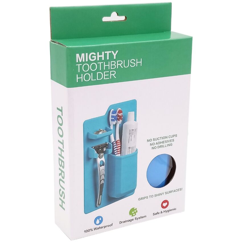 Buy Blue Mighty Toothbrush Silicone Holder