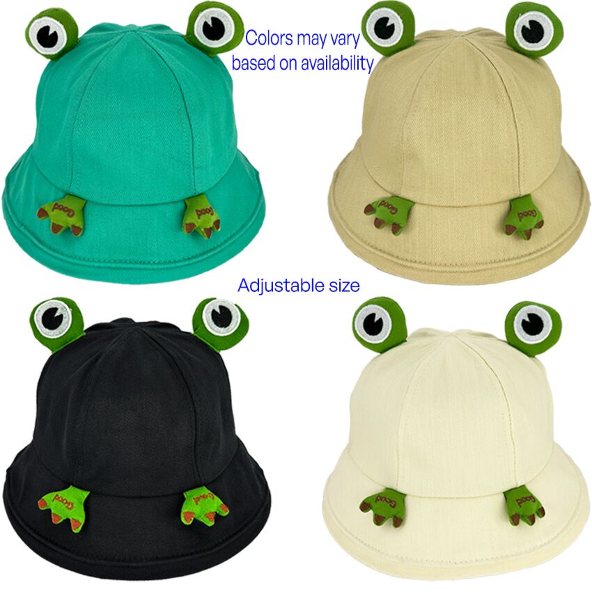Wholesale Bucket Hats in Bulk - Frog Winter Bucket Hats
