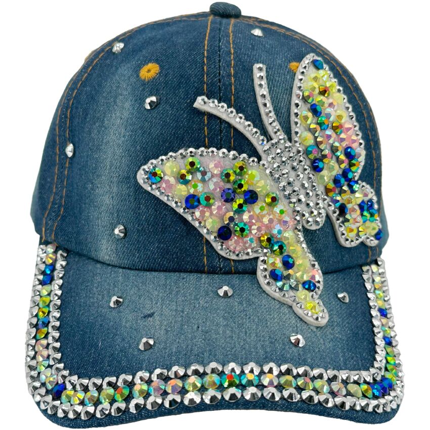 Wholesale Denim Caps - Rhinestone Caps Wholesale