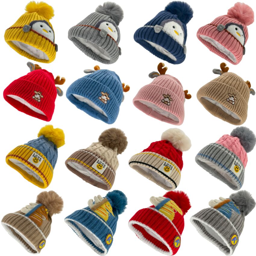 Wholesale Childrens Winther Hats Set Assorted Styles Wholesale Childrens Winther Hats Set Assorted Styles