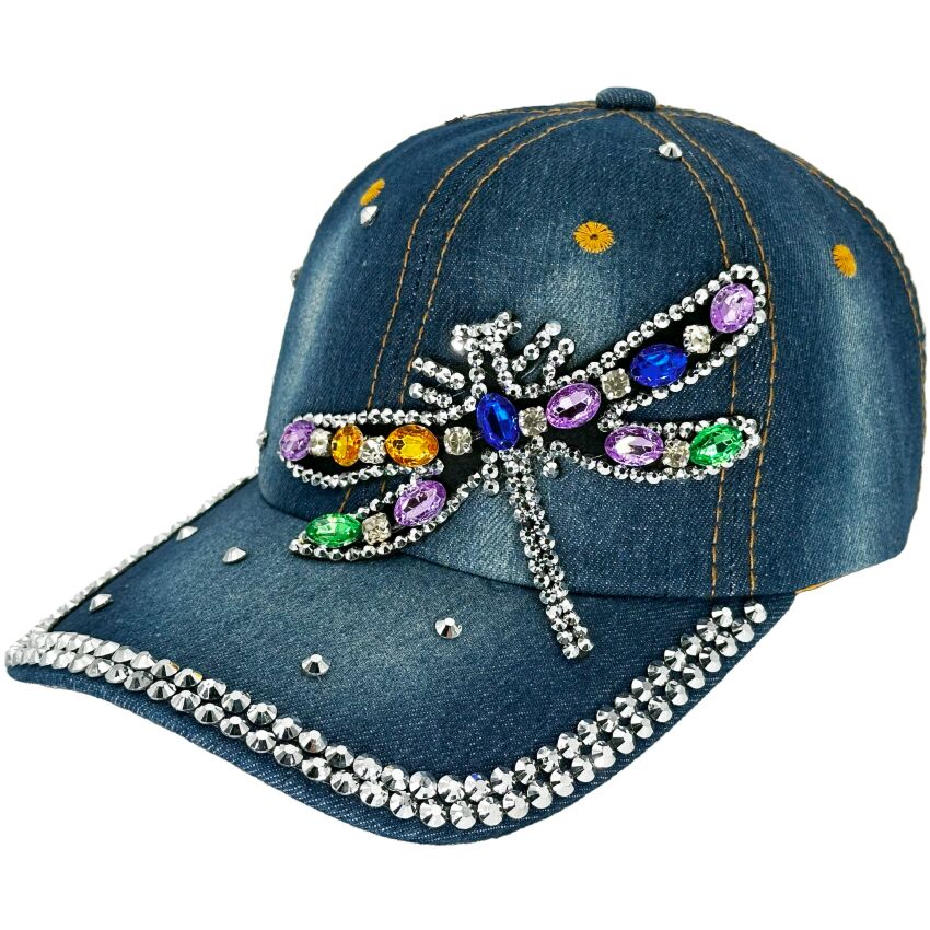 Wholesale Denim Caps - Rhinestone Caps Wholesale
