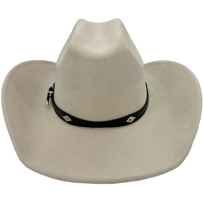Wholesale Felt Cowboy Hats in Bulk - Diamond Plain Band