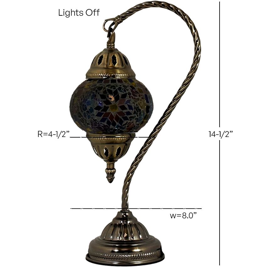 Bulk Mosaic Lamps - Turkish Lamps