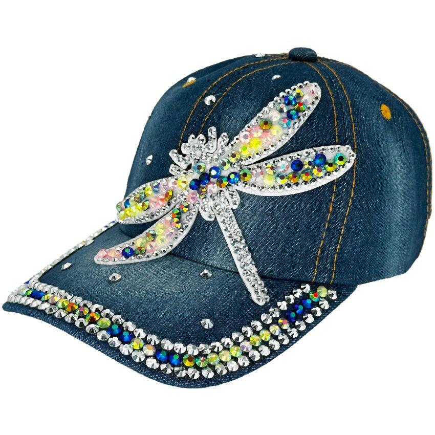 Wholesale Denim Caps - Rhinestone Caps Wholesale