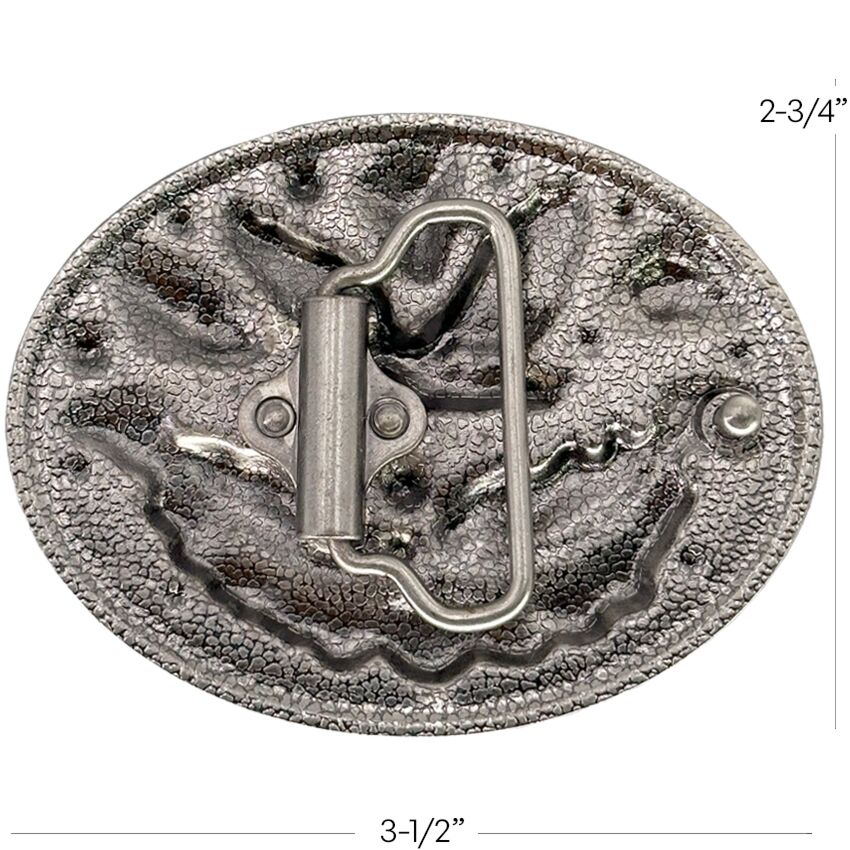 Big Blue Stone Eagle Belt Buckle - Bulk Discounts