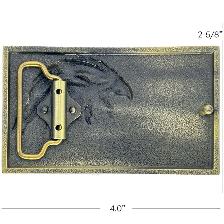 Wholesale God Bless America Eagle Belt Buckle