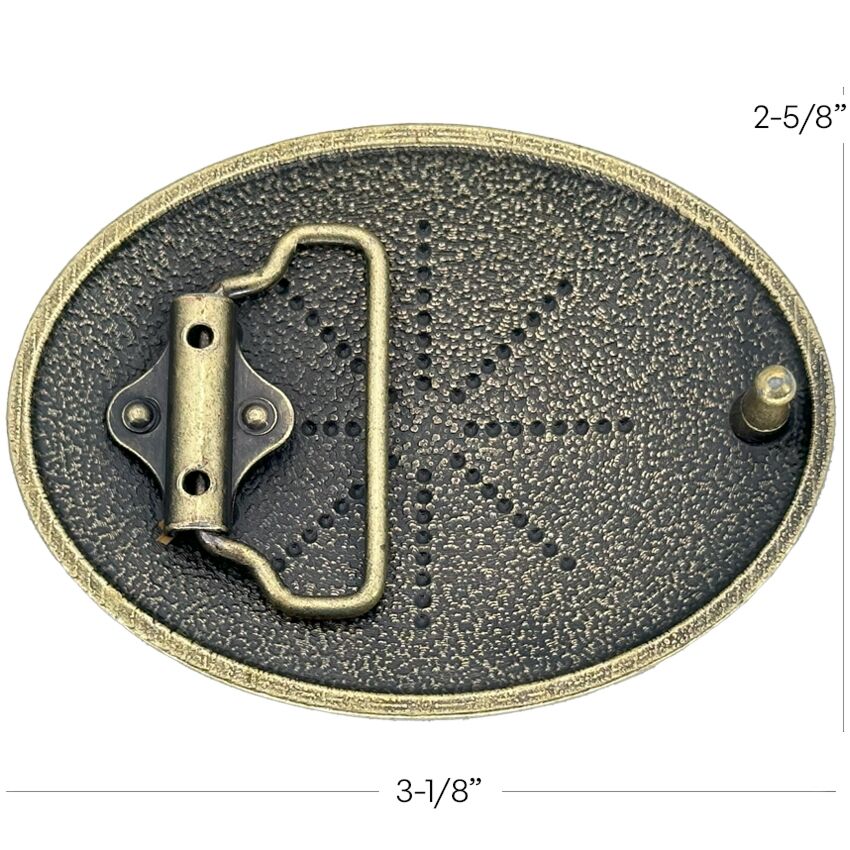 Wholesale Bright Bronze color Deer Belt Buckle