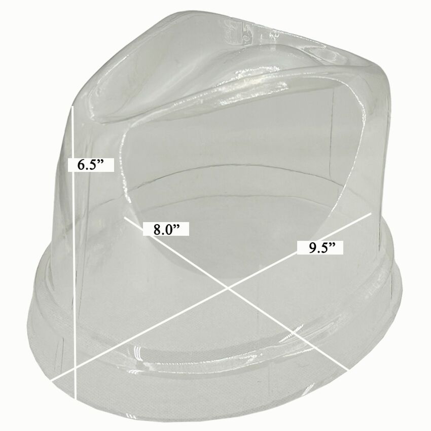 Bulk Hat Protectors for Cowboy Hats - Special Size
