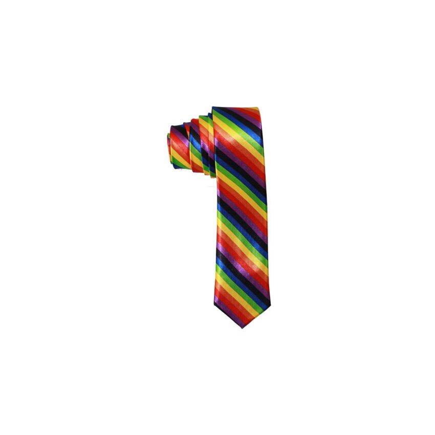 Rainbow Slim Tie - Wholesale