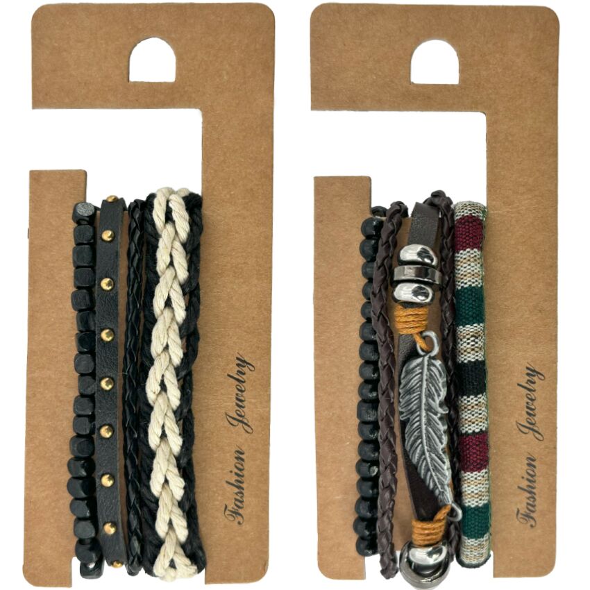 Wholesale Bracelets for Men - Layered & Stylish