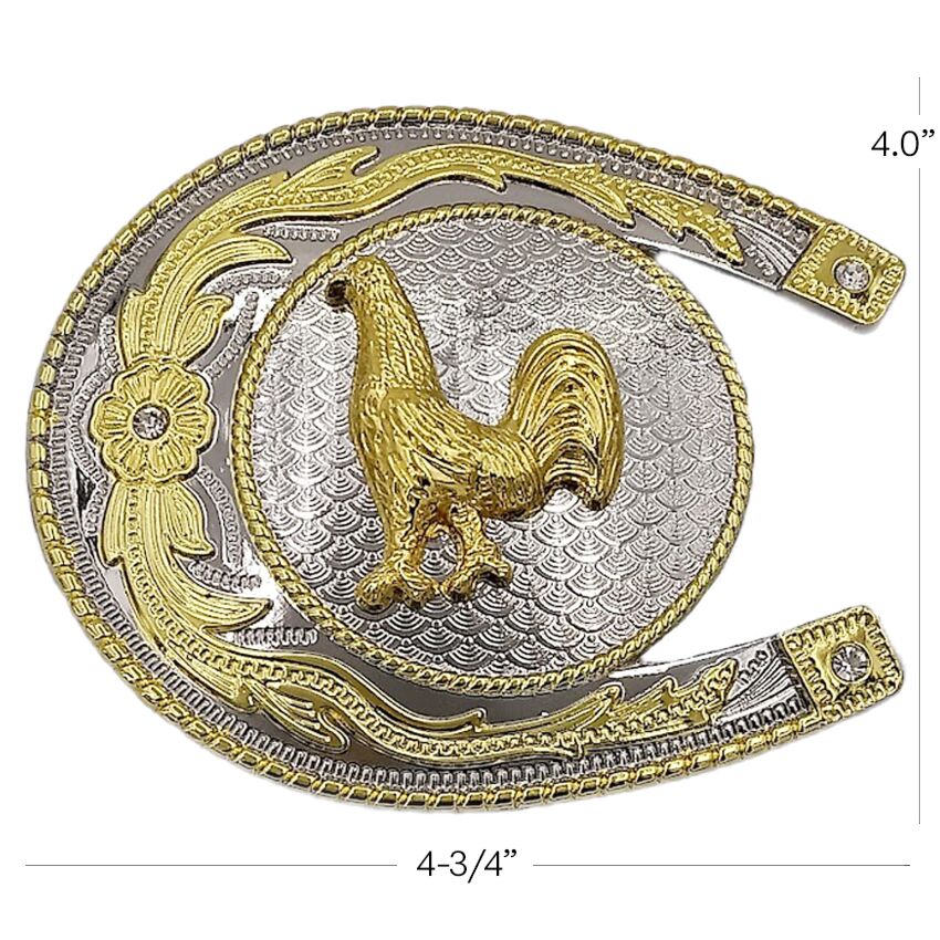 Oversize Rooster Buckle - Bulk & Wholesale