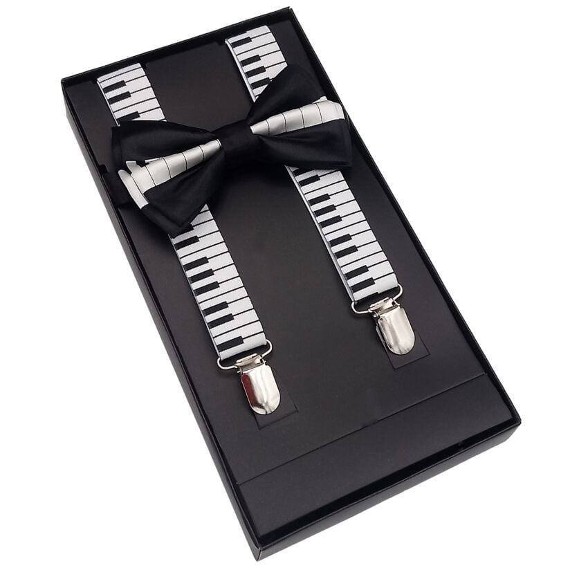 Piano AB Suspenders Set - Buy in Bulk