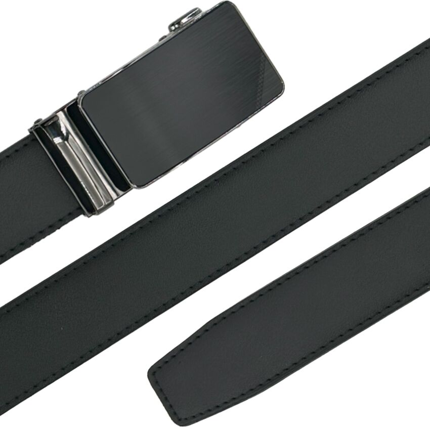 Men's Ratcheting Belts Wholesale - Pitch Black