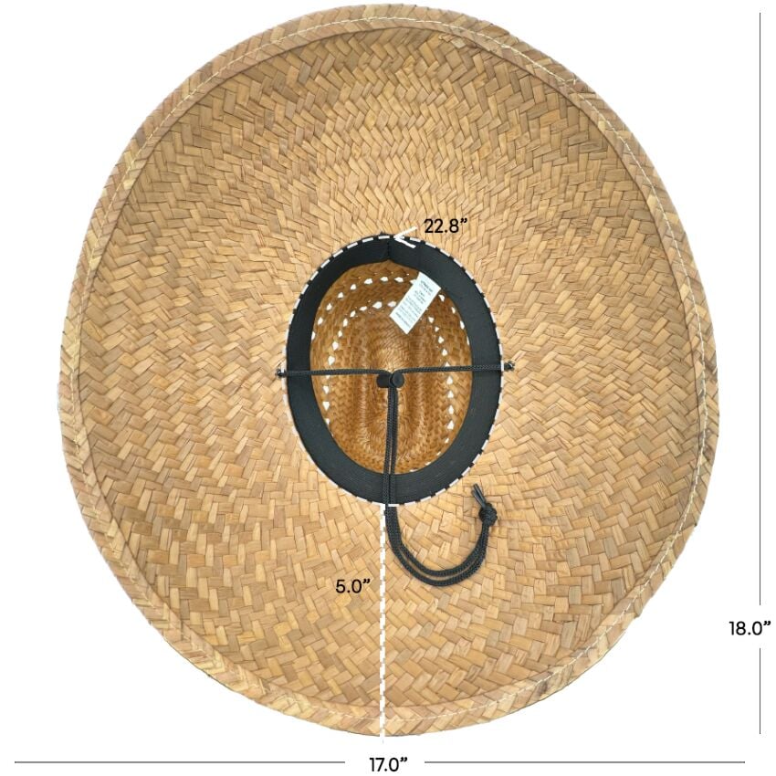 Wholesale Straw Hats for Men - Plain Breathable Design