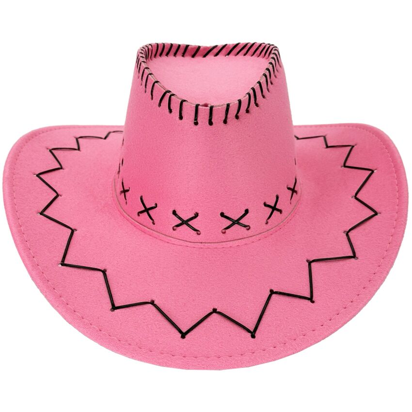 Bulk Retro Rodeo Wild West Cowboy Hat Set