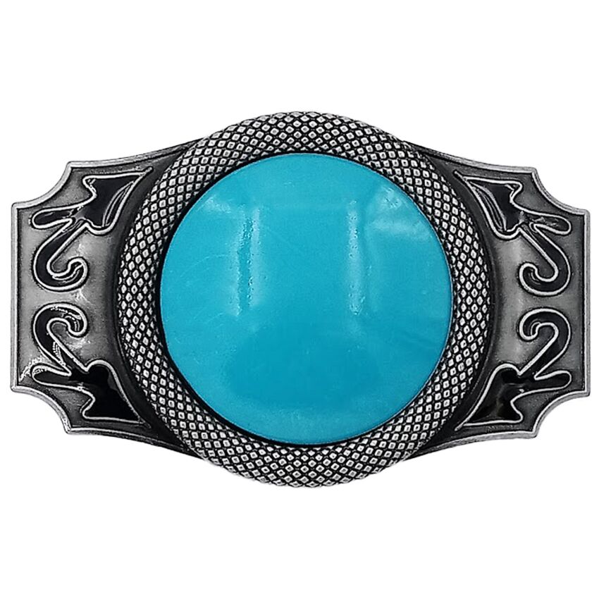 Turquoise Bead Belt Buckle - Wholesale & Bulk Savings
