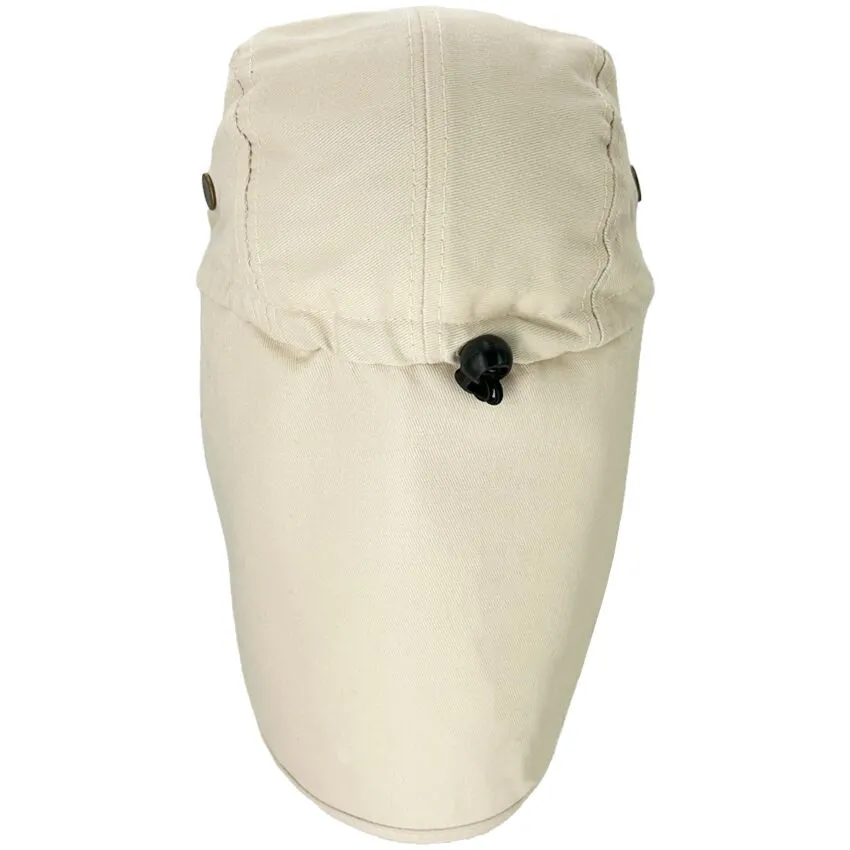 caps with neck flaps