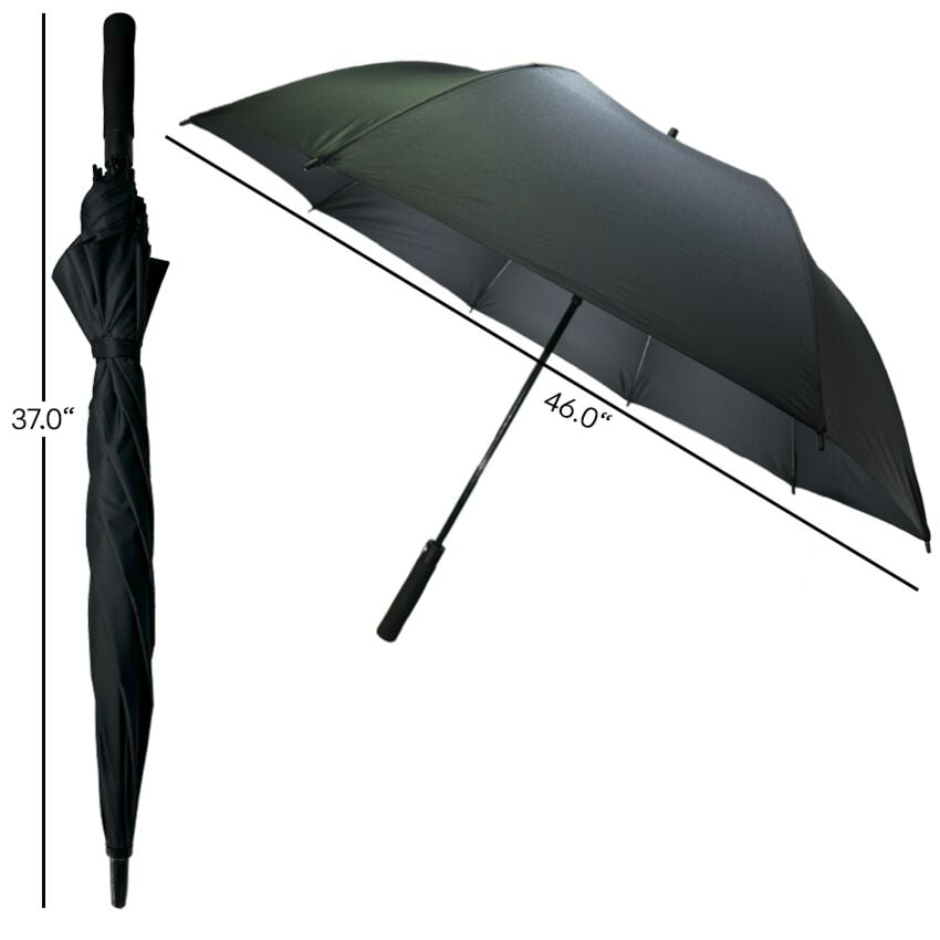 Bulk Black Umbrellas for Sale - Classic Jet Black