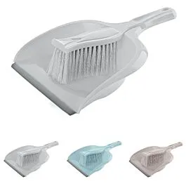 Wholesale Dustpan and Brush Sets – Mixed Color 32 Pack