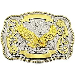 Wholesale Golden Flying Eagle Oversized Belt Buckle
